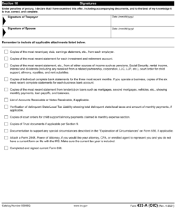How To Fill Out Form 433-A (OIC) (2021 Version), Detailed Instructions ...