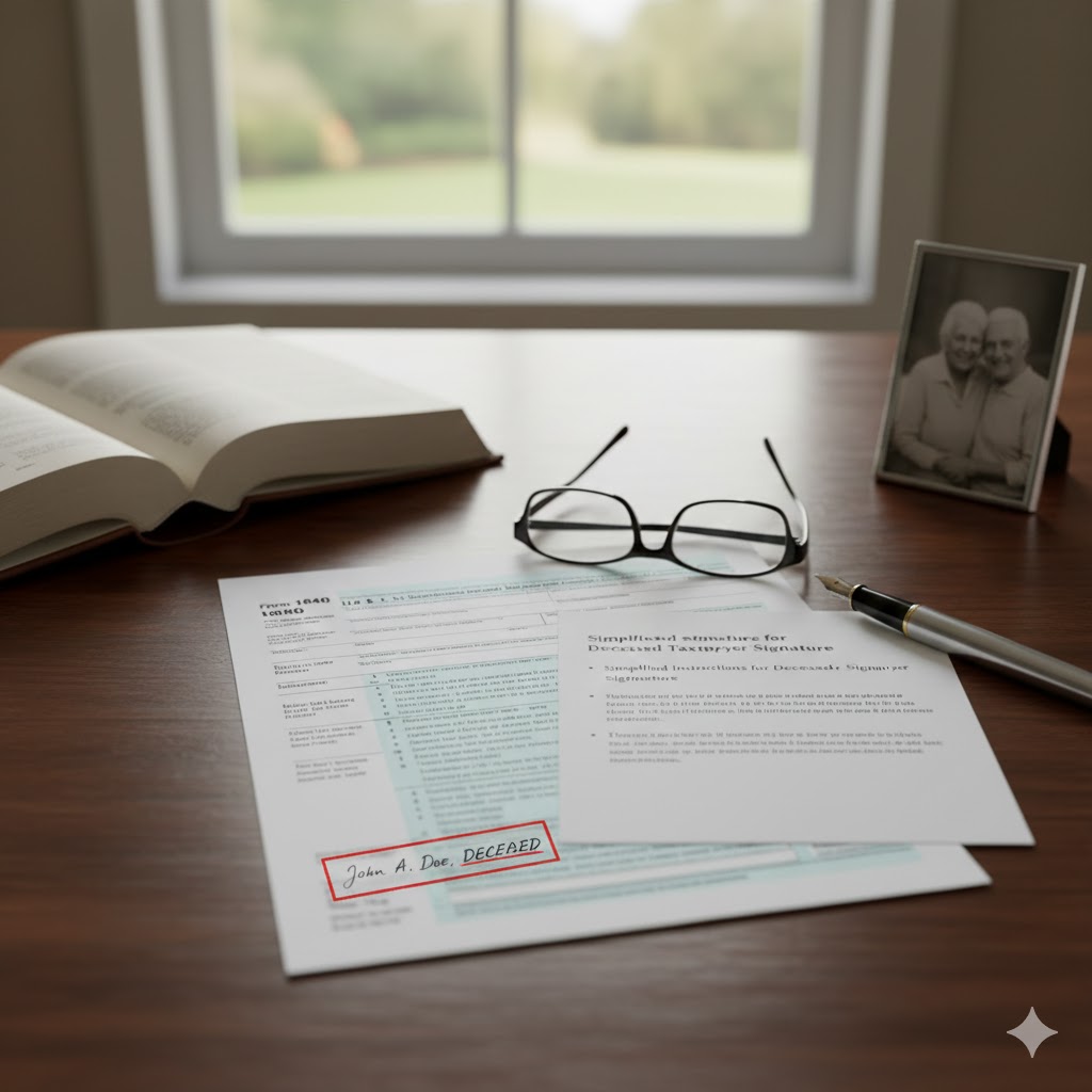 Tax Return Signature for Deceased Persons: Simplified Instructions