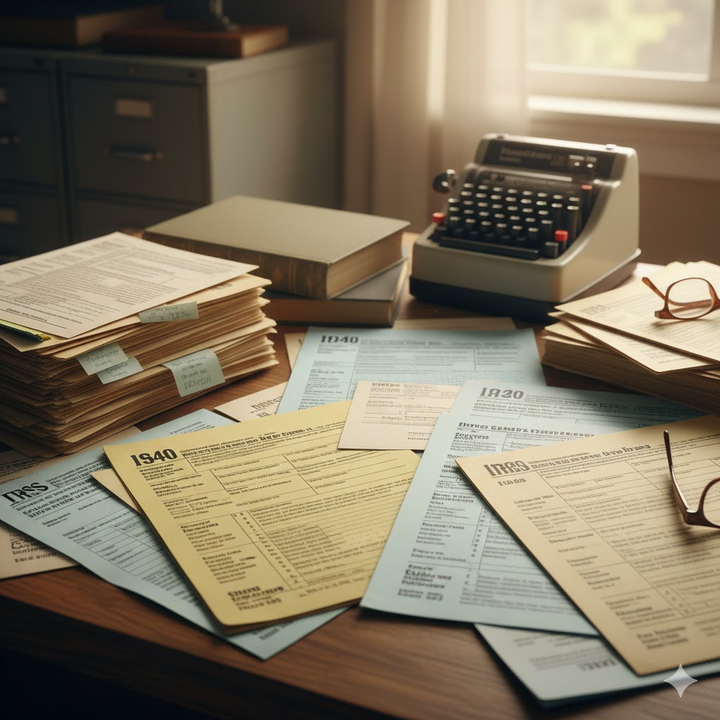 IRS, California FTB, and Other Old Tax Forms