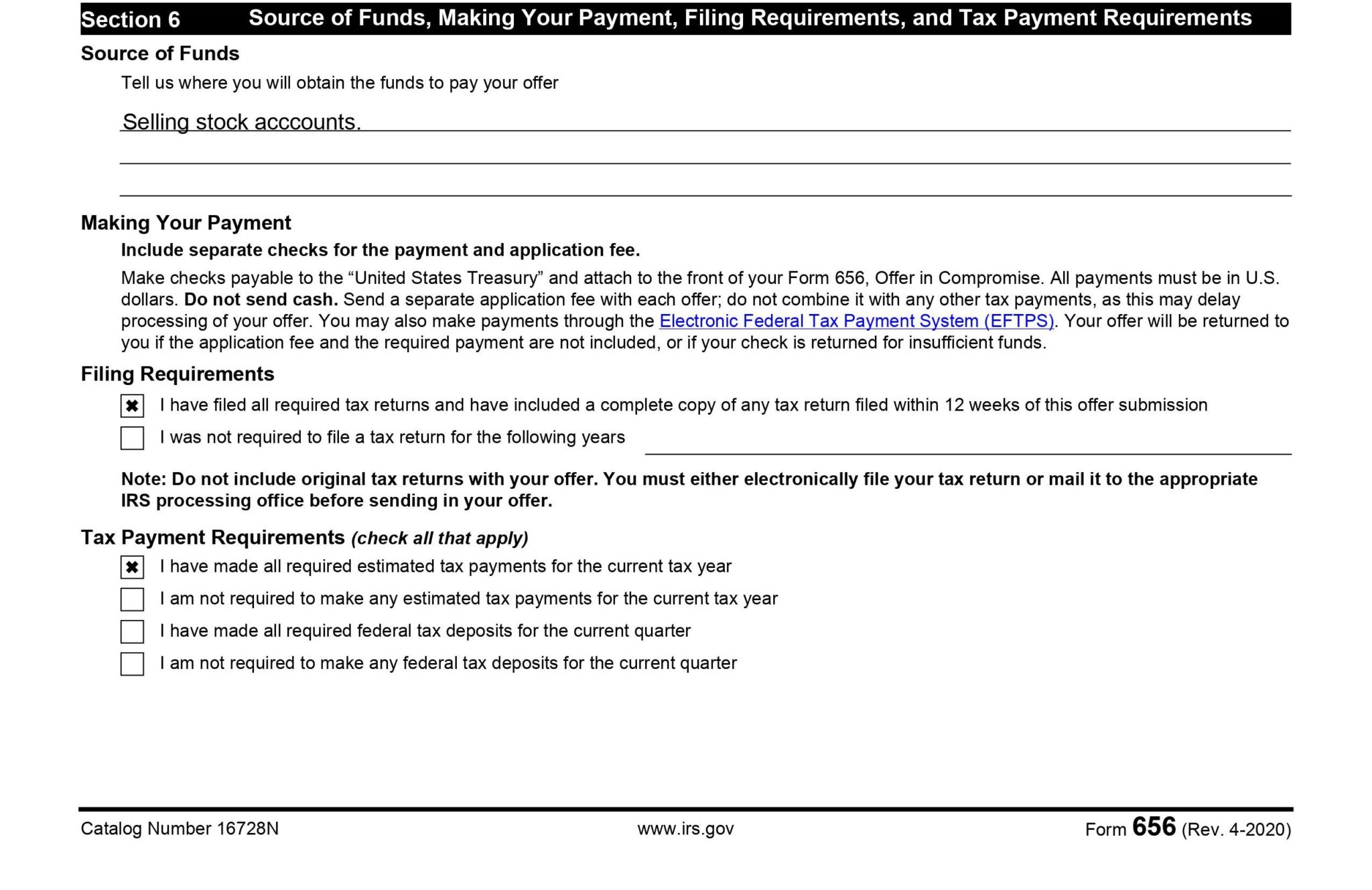 How to Fill Out IRS Form 656 Offer In Compromise