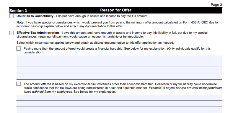 How to Fill Out IRS Form 656 Offer In Compromise