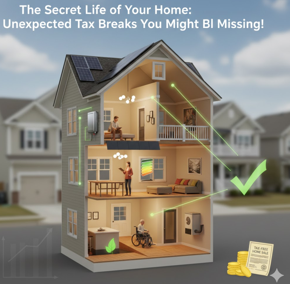 The Secret Life of Your Home: Unexpected Tax Breaks You Might Be Missing!